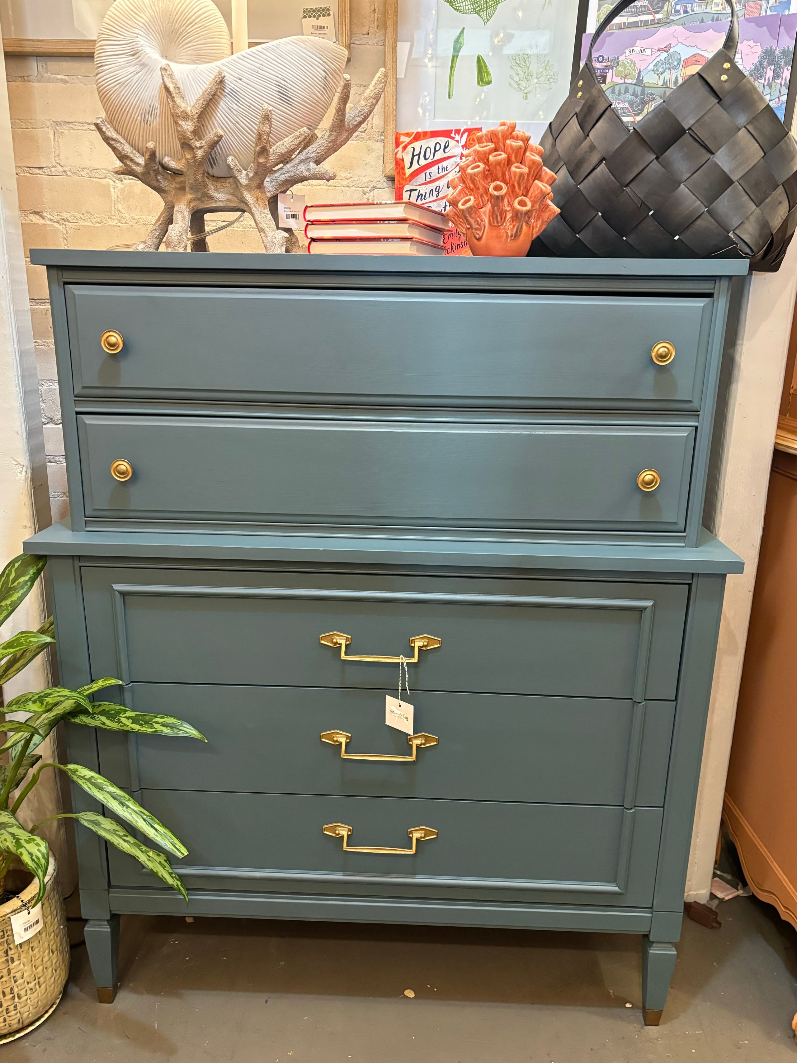 Aubusson Blue Chest | Scout & Tag
